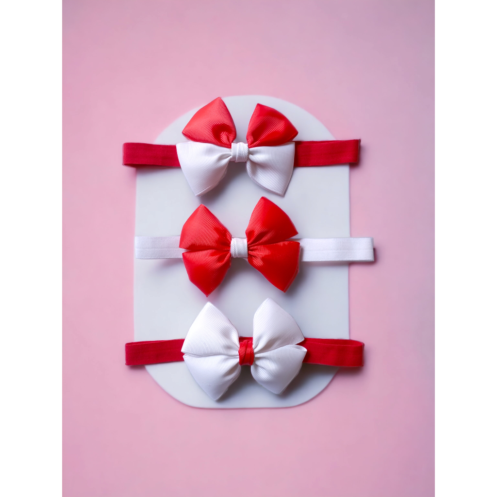 Jual Bandana Bayi Perempuan Merah Putih / Bandana Hari Kemerdekaan RI ...