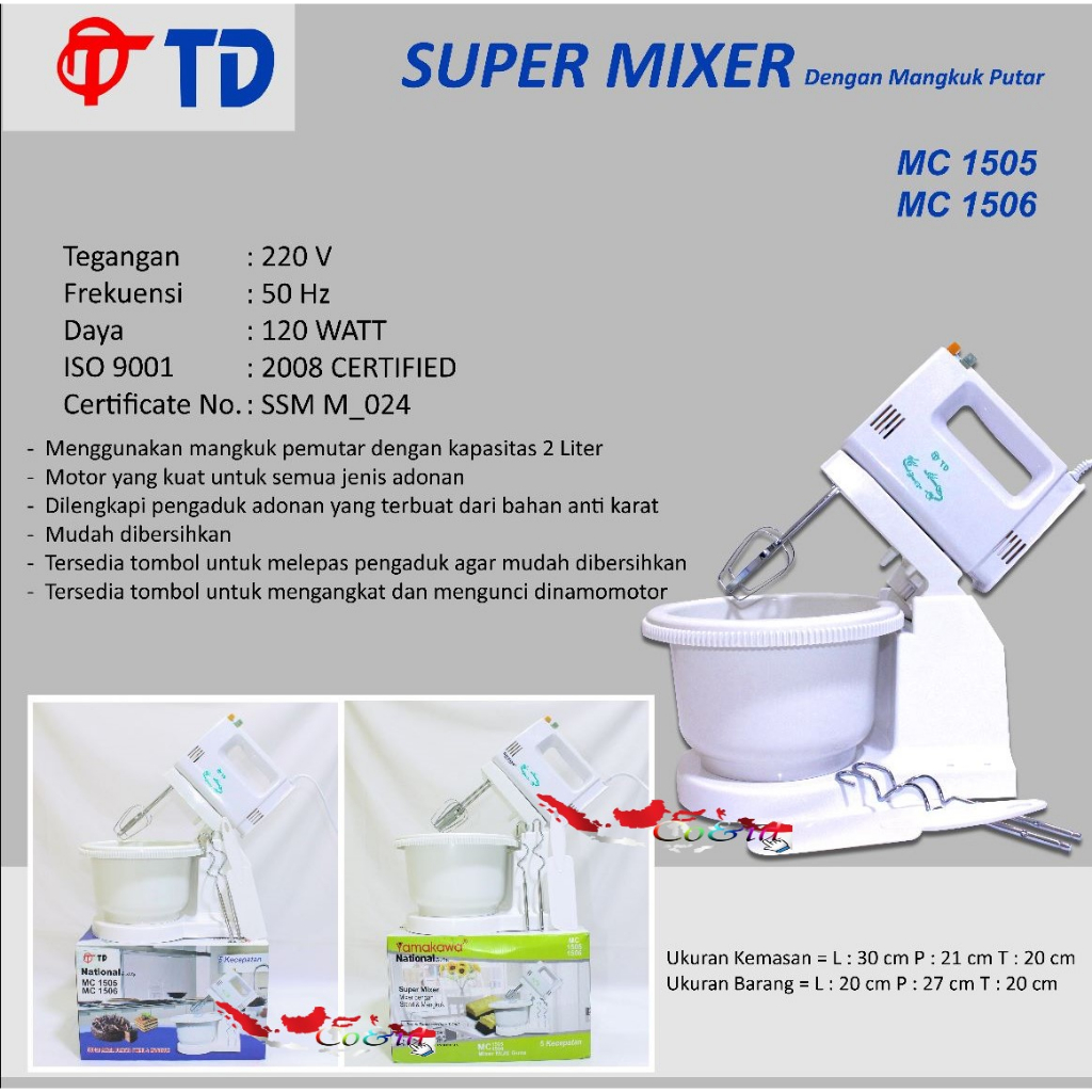 Jual Mixer Set Multi Guna / Mixer Com Low Watt | Shopee Indonesia