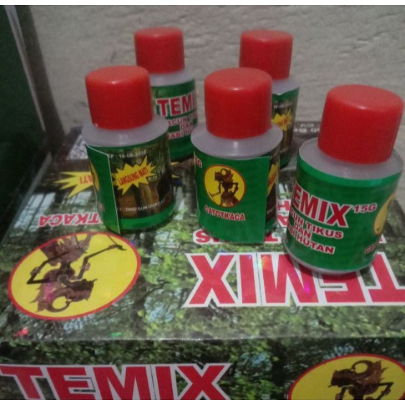Jual Racun Tikus / Racun Babi Hutan / TEMIX BOTOL RACUN TIKUS BABI ...