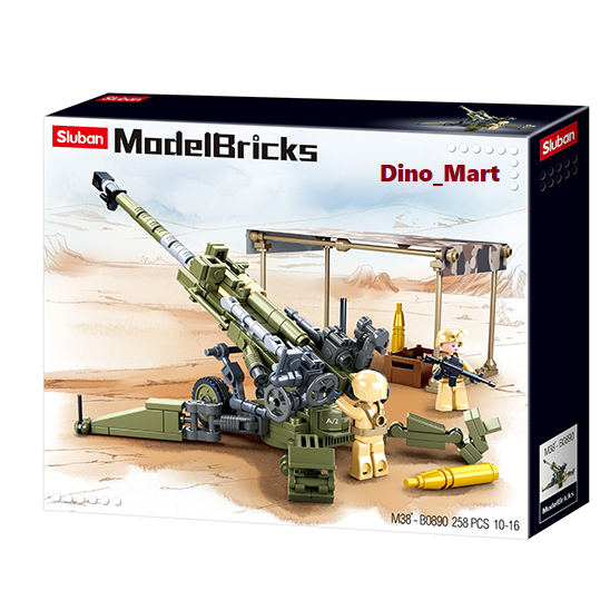 Jual Sluban Model Bricks M777 Howitzer M38-B0890 - Dino_Mart | Shopee ...