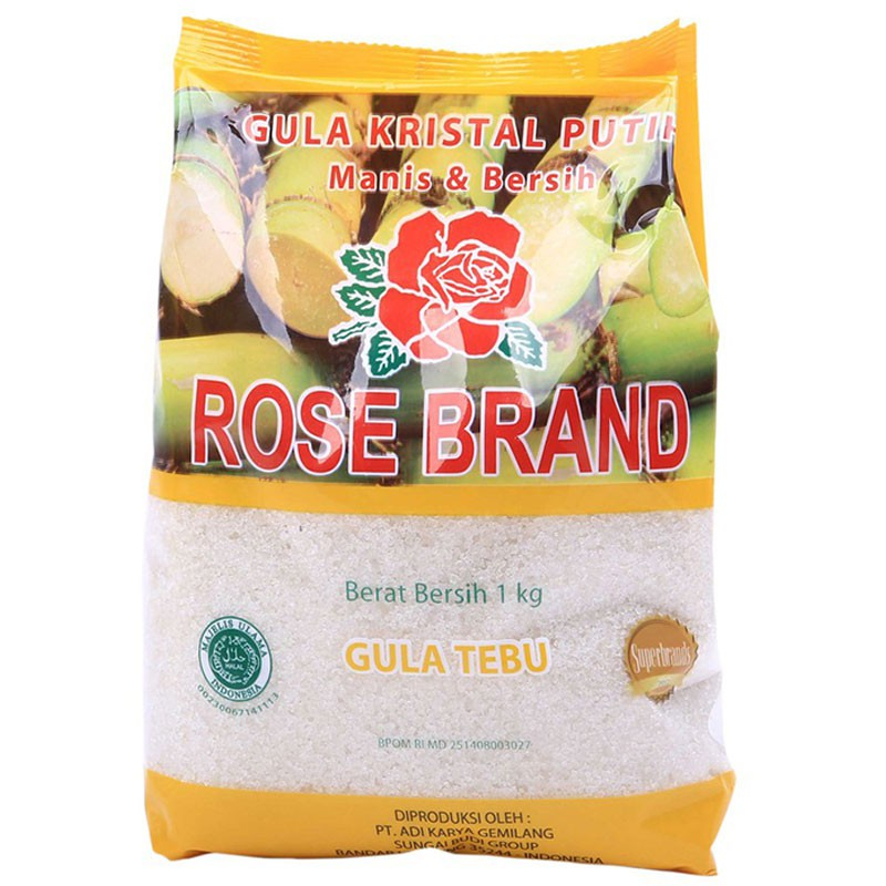 Jual Gula Pasir GMP/ Rose Brand Kuning 1kg | Shopee Indonesia