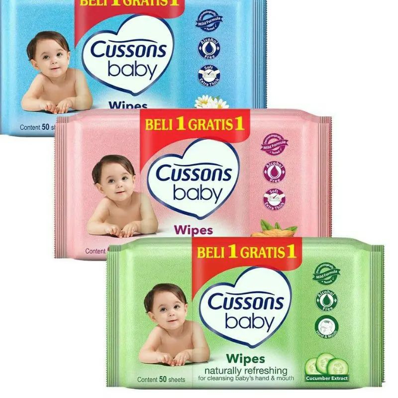 Jual CUSSONS TISU BASAH BUNDLE(isi2pcs) | Shopee Indonesia
