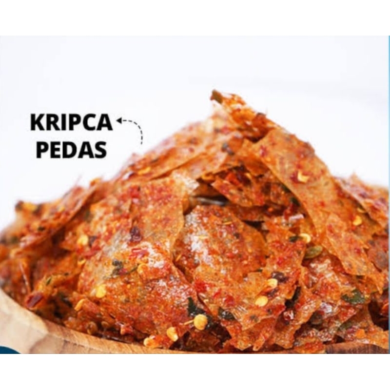 Jual KRIPIK KACA PEDAS DAUN JERUK 500gr | 1/2 kilo | KRIPIK BELING ...