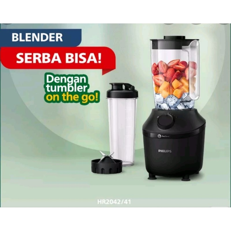 Jual Philips HR2042/41 3000 Series Blender 290W Plastic | Shopee Indonesia