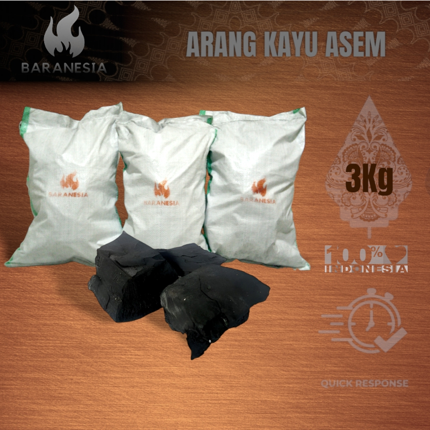 Jual Arang Kopi Jos / Arang Kayu Asem - 3 Kg | Shopee Indonesia