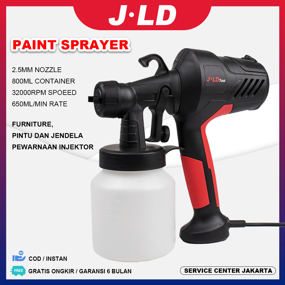 Jual JLD Sprayer Gun 32000rpm High Power Paint Disinfection Sprayer ...