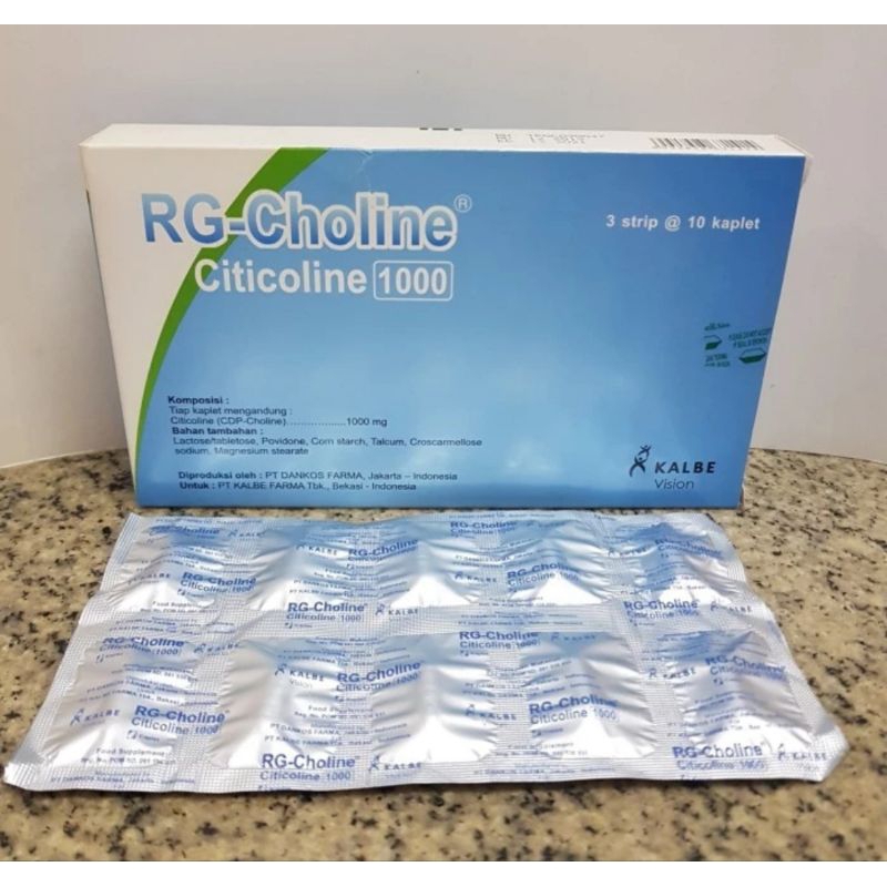 Jual Rg-Choline Tablet (Vitamin Mata) RG CHOLINE | Shopee Indonesia