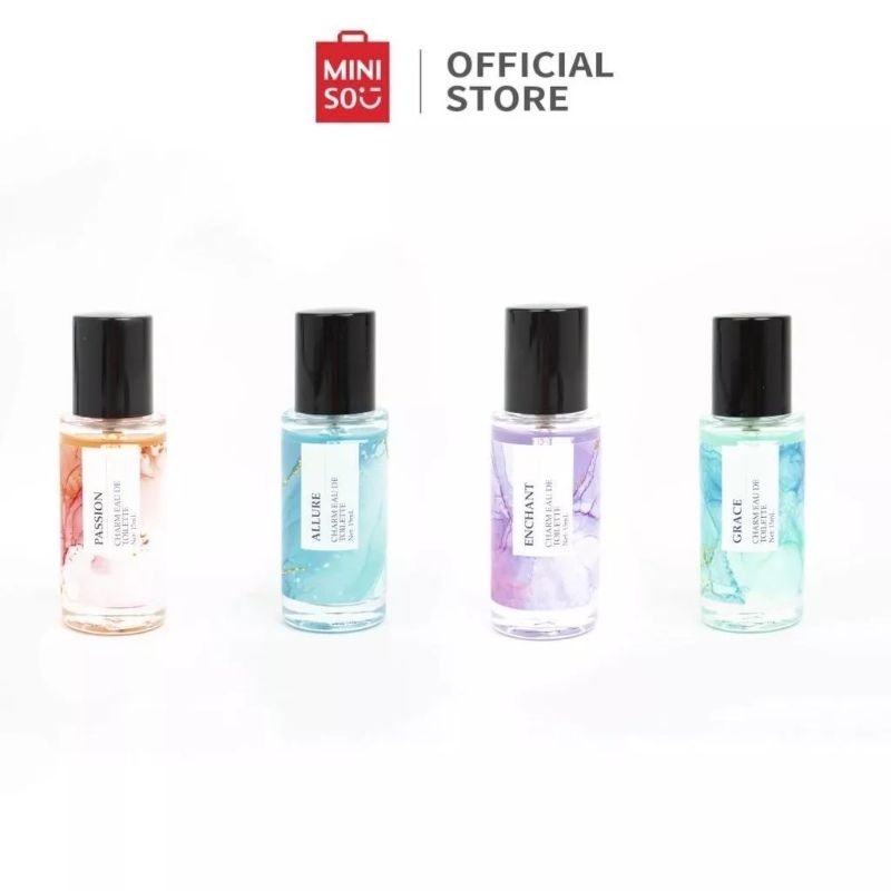 Jual MINISO PARFUM CEWEK/COWOK CHARM DE TOILETTE | Shopee Indonesia