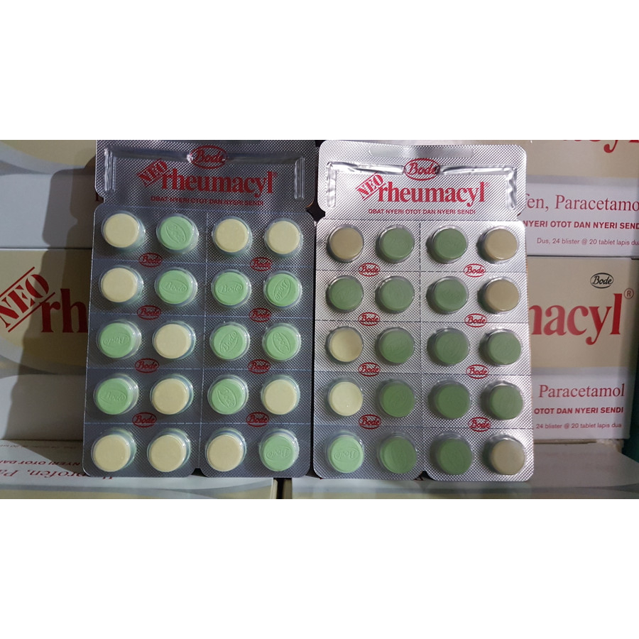 Jual 1 lembar Rheumacyl isi 20 tablet obat nyeri otot | Shopee Indonesia
