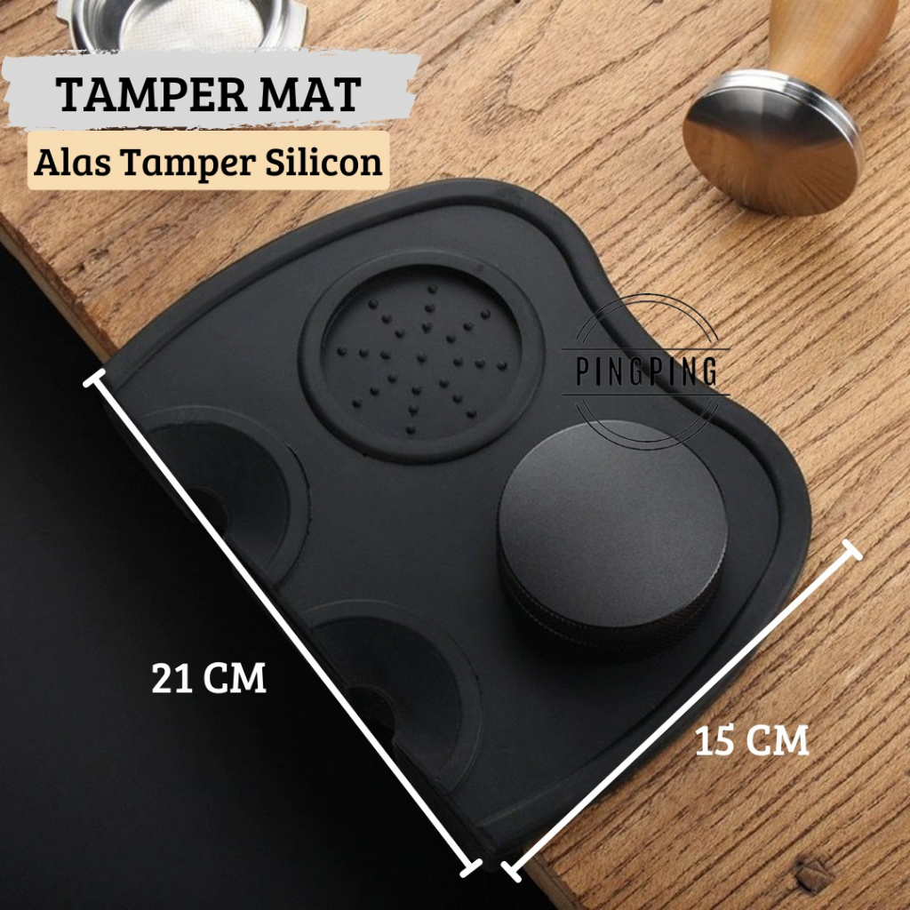 Jual Tamper Mat / Alat Distribusi Kopi / Tamping Mat / Alas Tamper ...