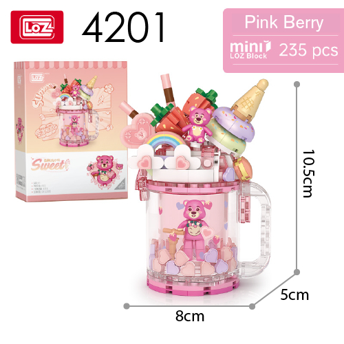 Jual Block City LOZ Blocks Seri Minuman Lucu Summer Drink Series LOZ ...