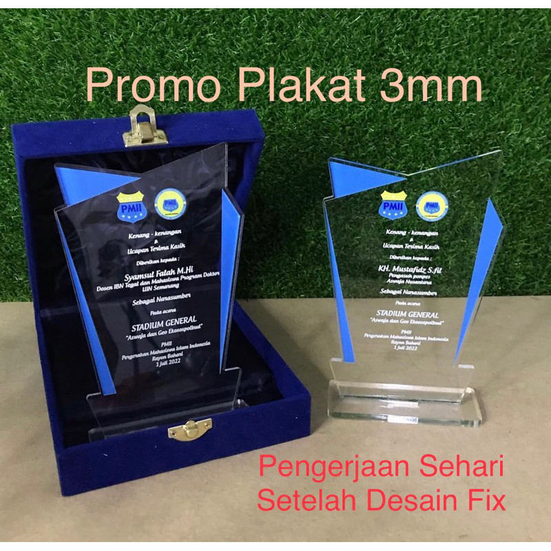 Jual PROMO Plakat 3MM Akrilik Custom MURAHH ( Sehari Selesai ) PLAKAT ...