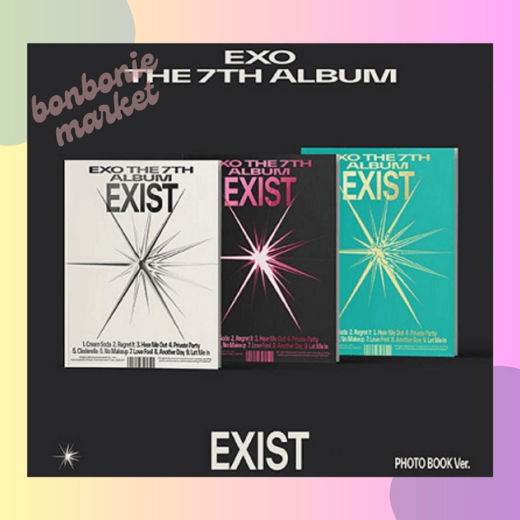 Jual EXO - EXIST 7th Album PHOTO BOOK RANDOM Version (Sealed) | Shopee ...