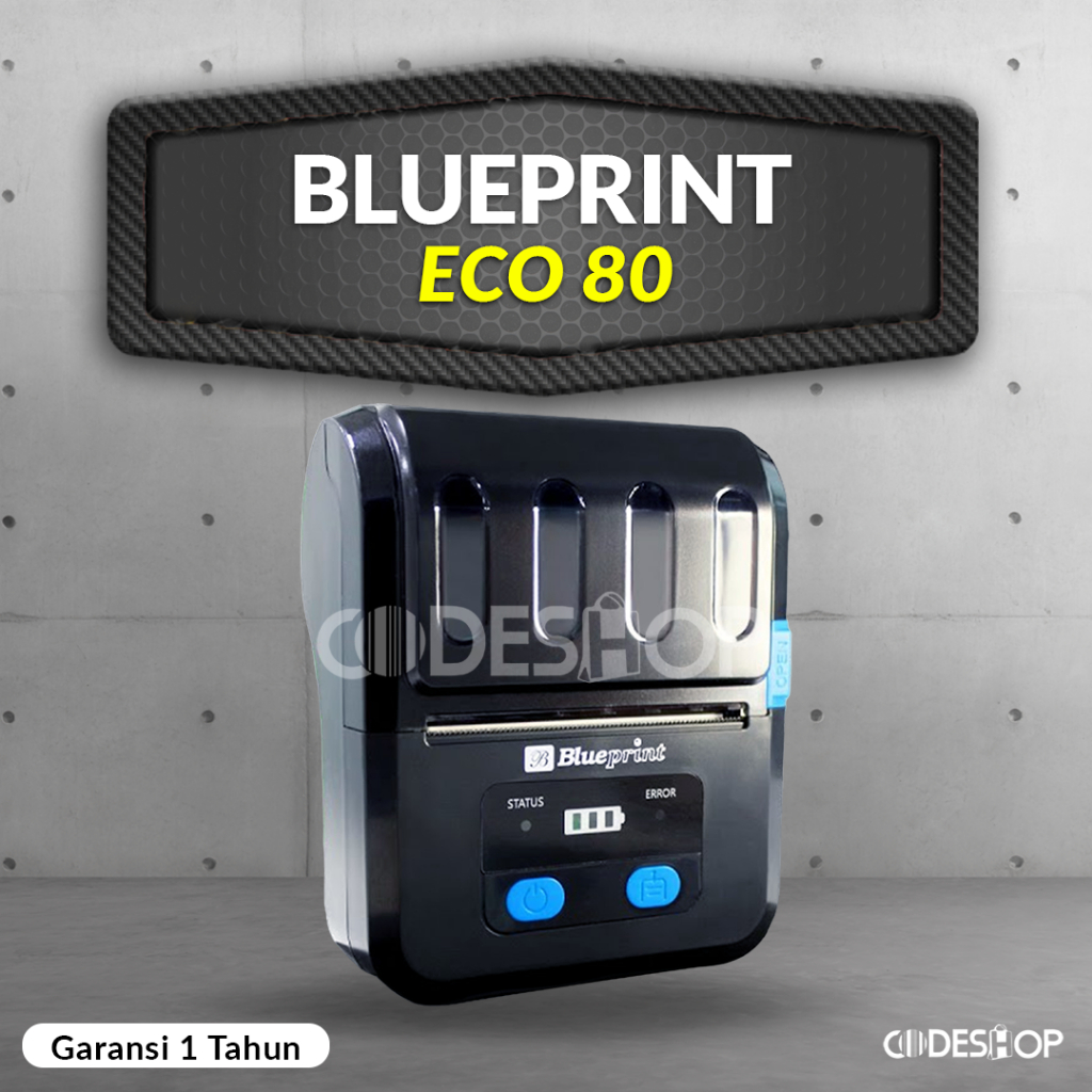 Jual Printer Kasir Bluetooth BLUEPRINT BP-Lite 80 Cetak Label Thermal ...