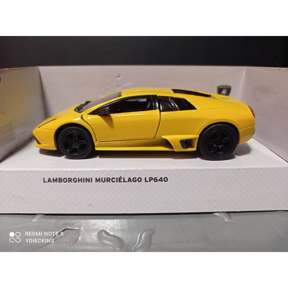 Jual Diecast Kinsmart Miniatur Mobil Lamborghini Murcielago LP640 ...