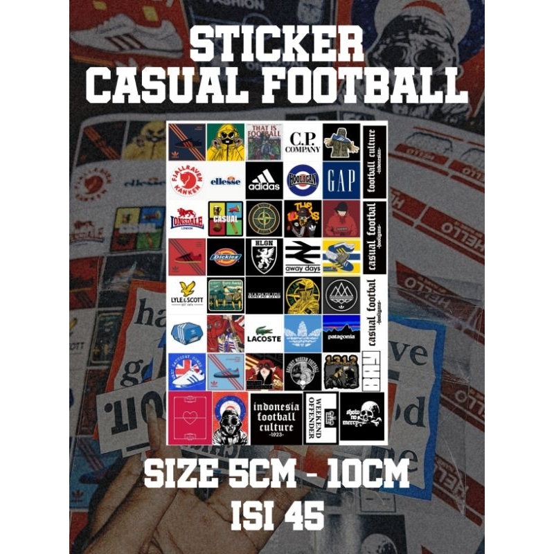 Jual STIKER CASUAL FOOTBALL HOOLIGANS | Shopee Indonesia