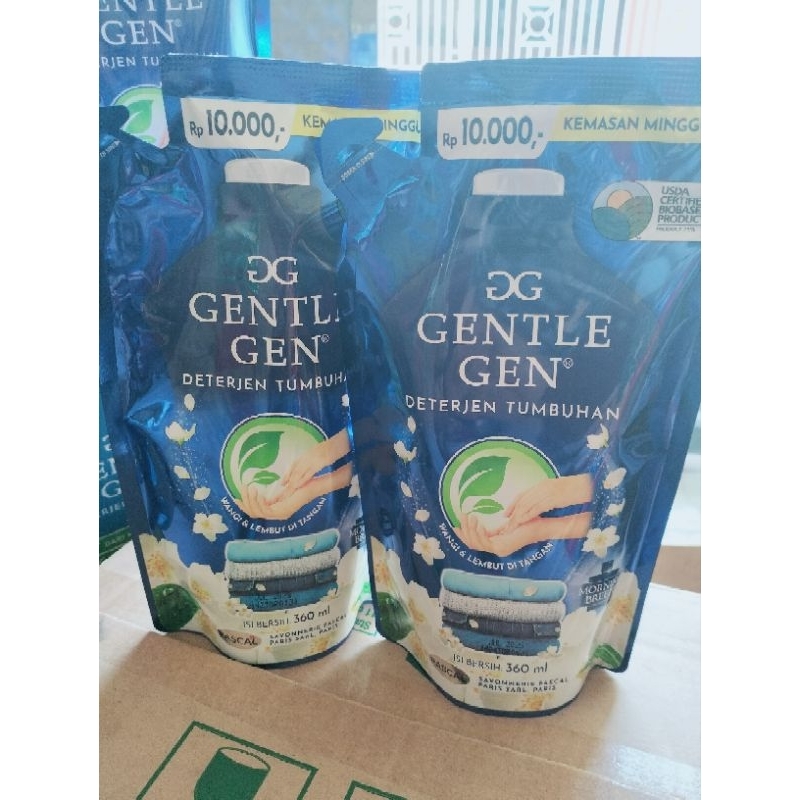 Jual Gentel gen detergen liquid 360ml 3pcs | Shopee Indonesia