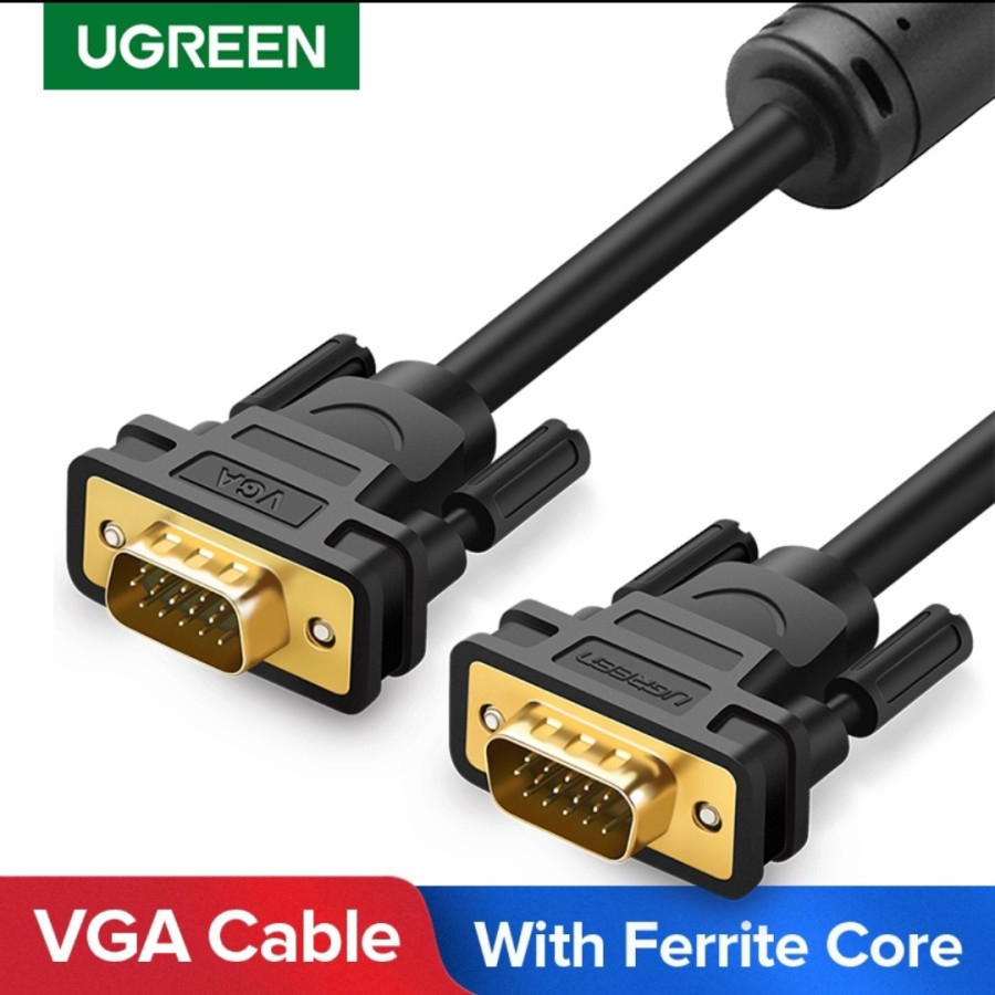 Jual Kabel VGA Ugreen VGA Male - Ugreen 11646 Kabel Vga to Vga 1080p ...