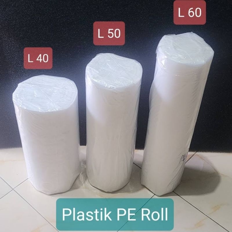 Jual Plastik Lembaran PE Cor Double Layer/ Rol -Plastik Cor 80 MIKRON | Plastik Roll meteran ...