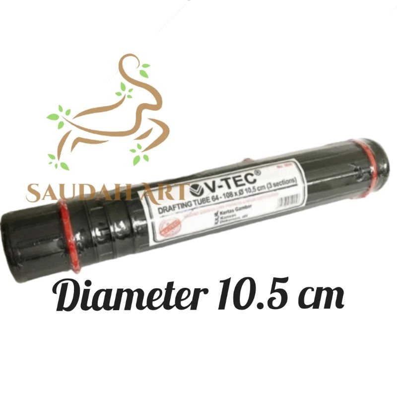 Jual Tabung Gambar Drafting Tube 64-108cm/10.5cm 5005 3 section ...