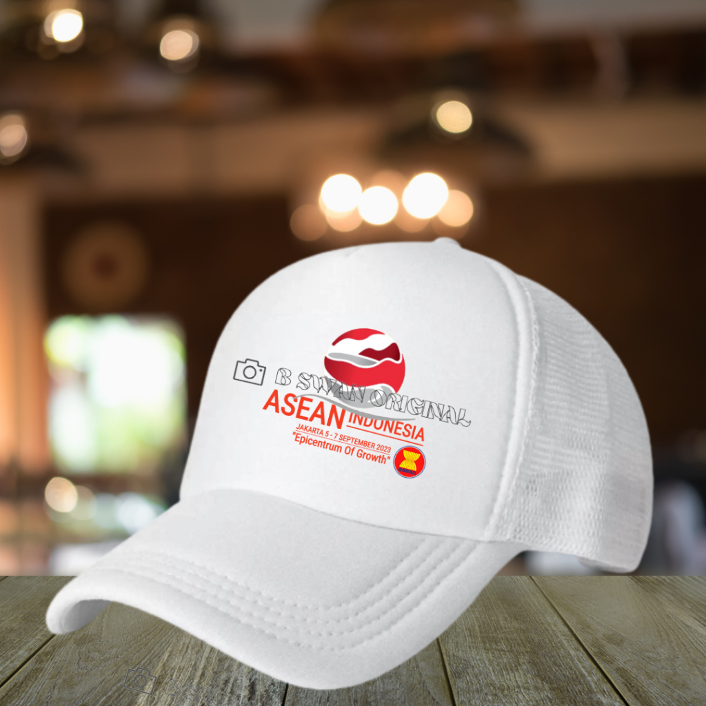 Jual Topi Jaring Jala Hat Trucker KTT Asean Indonesia 2023 Unisex ...