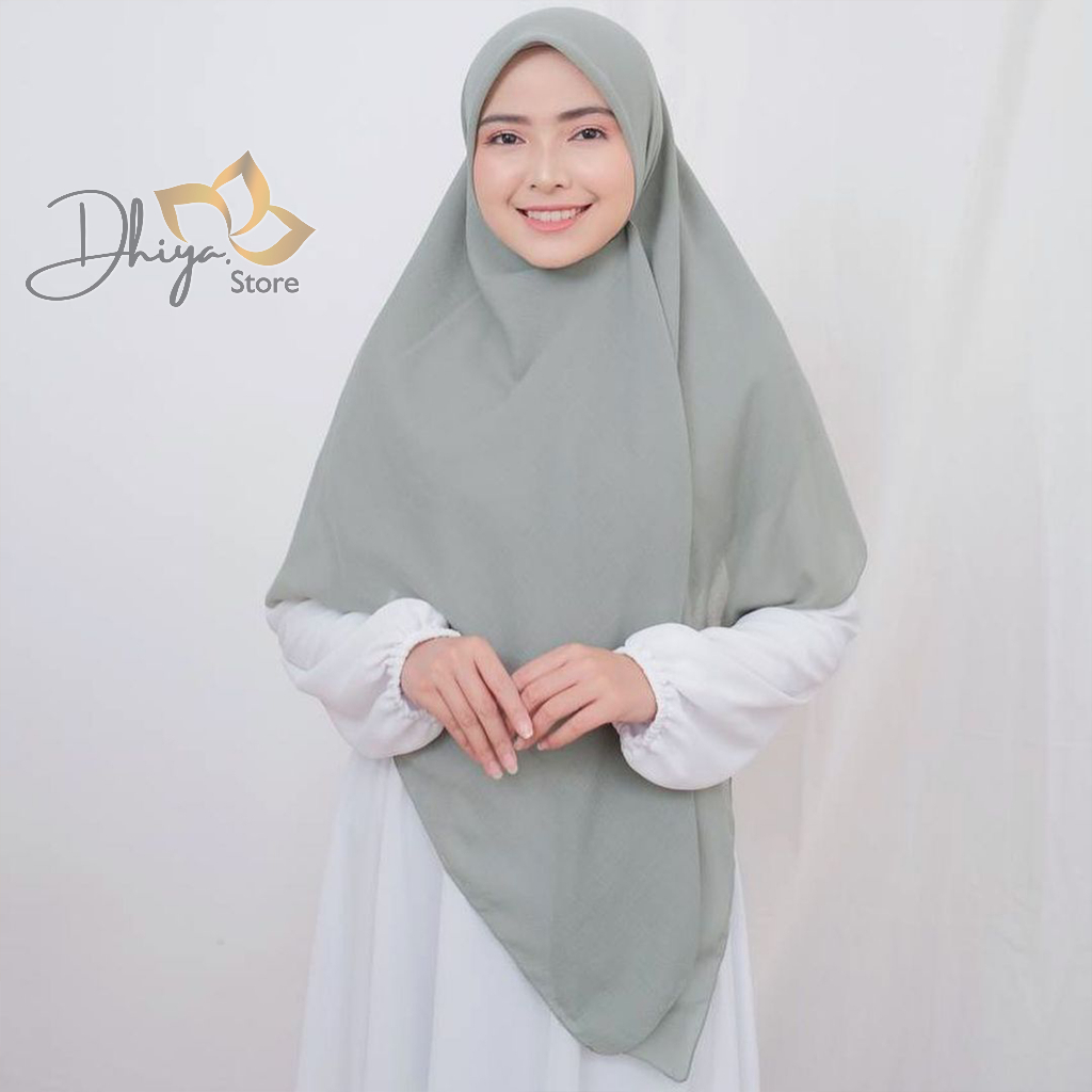 Jual Hijab Paris Voal Jumbo Syar'i Premium 125 x 125 Cm | Shopee Indonesia