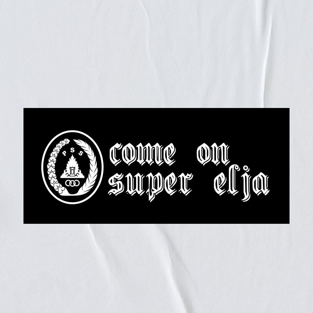 Jual Sticker PS Sleman Ale Super Elja | Shopee Indonesia