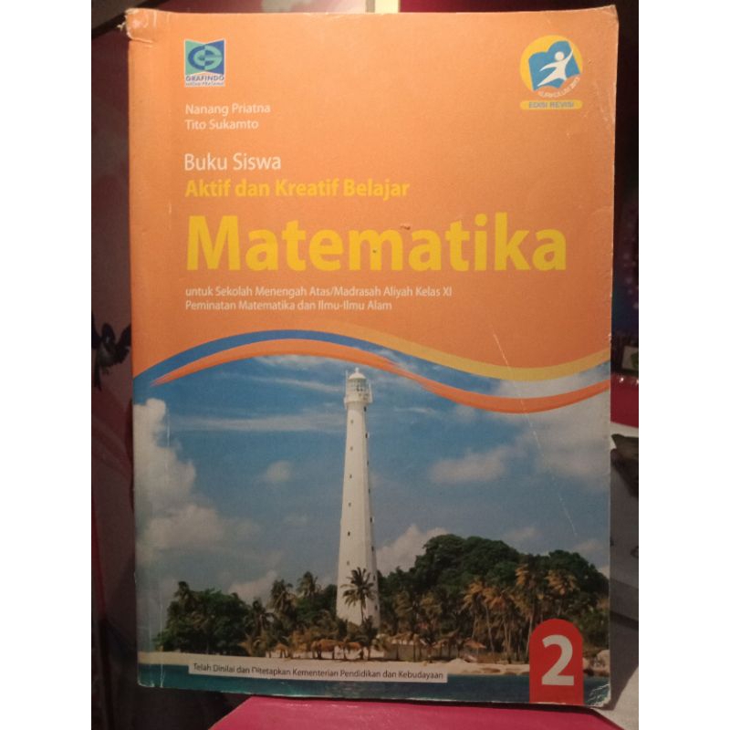 Jual Buku Matematika Peminatan MIPA Kelas 11/ Kelas 2 SMA Grafindo | Shopee Indonesia