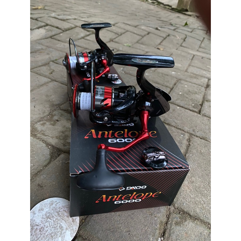 Jual Daido Power Handle Reel antelop Metal Alumunium | Shopee Indonesia