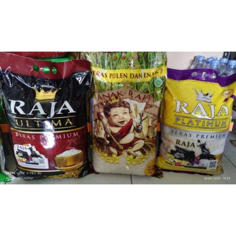 Jual BERAS RAJA 5kg | Shopee Indonesia