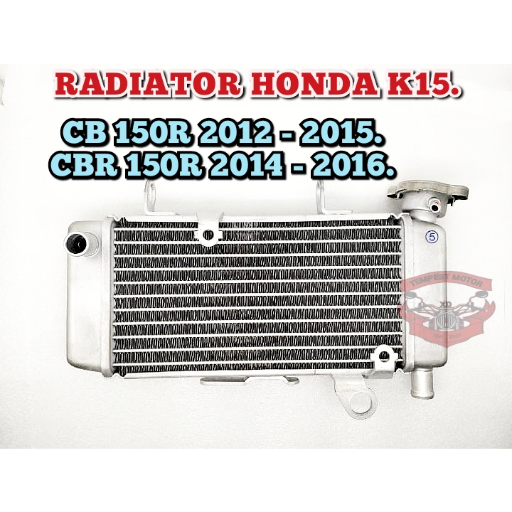Jual RADIATOR CB 150R CBR 150R HONDA K15 LADIATOR CB 150R HONDA ...
