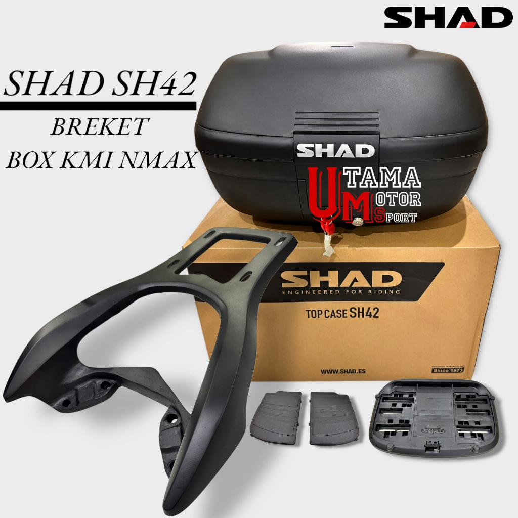 Jual Paketan Box SHAD SH42 Dan Breket Box KMI Motor Nmax New Dan Nmax ...