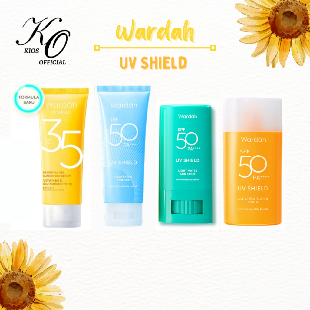 Jual Wardah UV Shield Aqua Fresh Essence SPF 50 PA+++ 30ml | Essential Sunscreen Gel SPF 30 PA ...