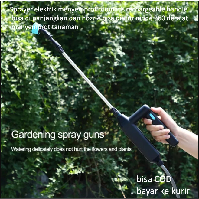 Jual Sprayer elektrik menyemprot otomatis rechargeable handle bisa di ...