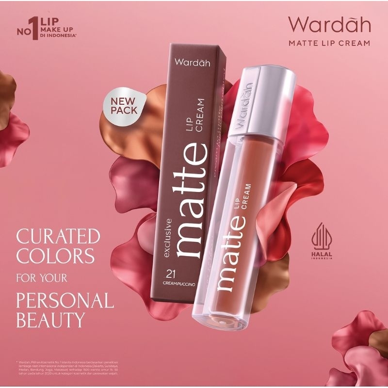 Jual Wardah Exclusive Matte Lip Cream | Shopee Indonesia