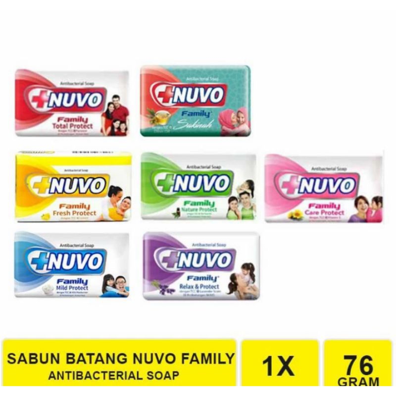 Jual NUVO FAMILY BATANG 75 GR RANDOM VARIAN ISI 3 PCS | Shopee Indonesia