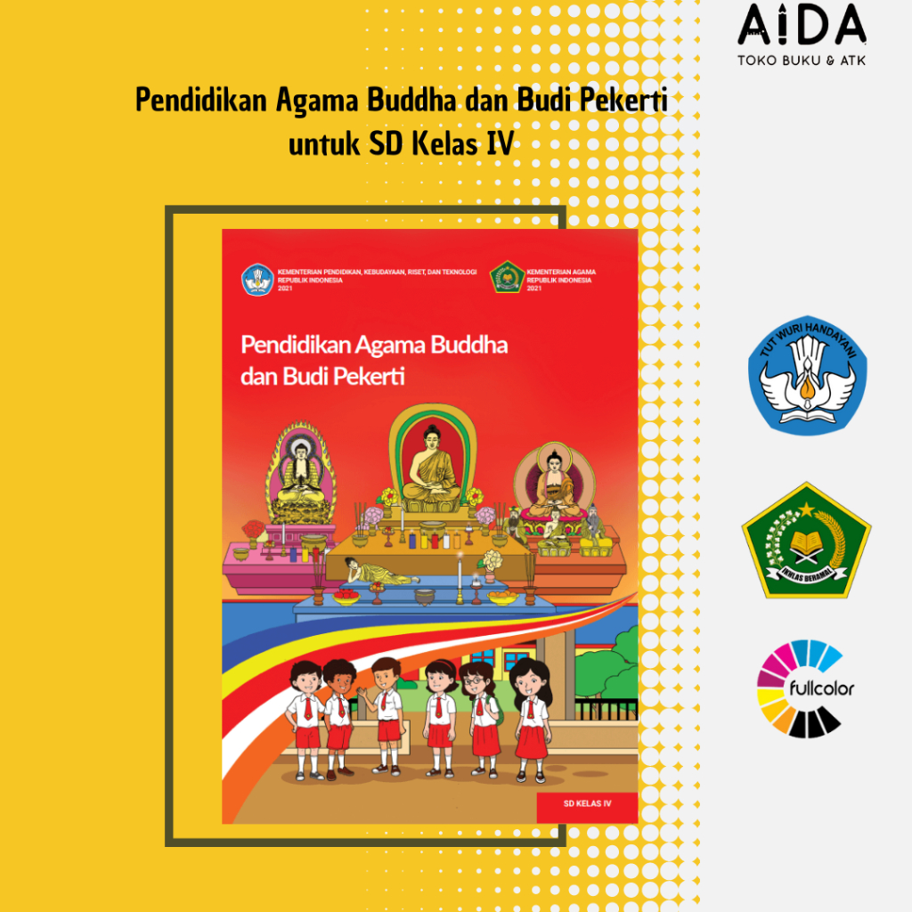 Jual Buku pendidikan Kurikulum Merdeka SD Agama Buddha Kelas 4 - Pendidikan Agama Buddha dan ...