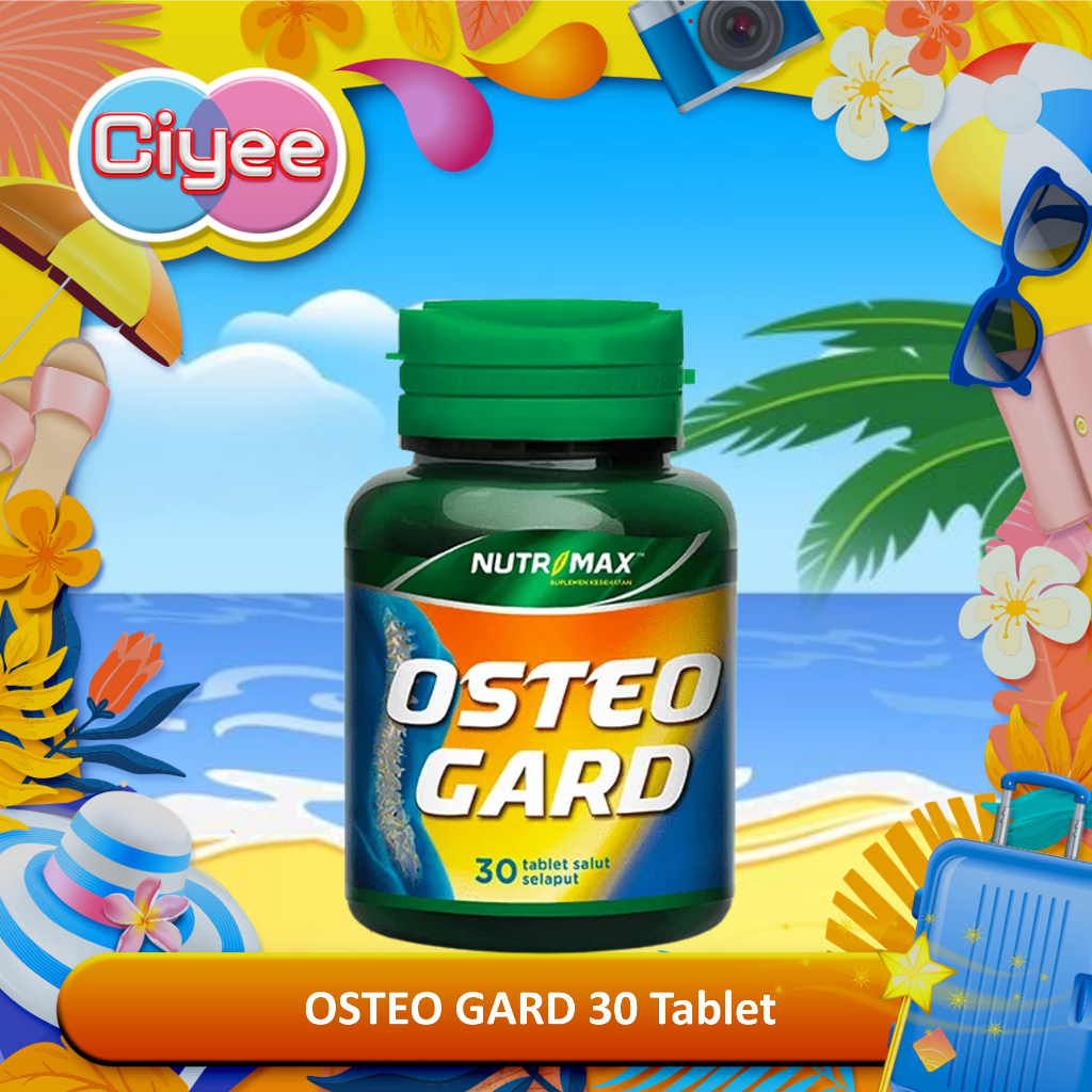 Jual Nutrimax Osteo Gard Isi 30 Tab | Vitamin Osteoporosis Tulang ...