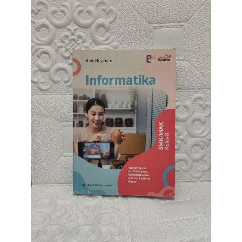 Jual Buku Informatika SMK / MAK kelas 10 Kurikulum merdeka | Shopee Indonesia