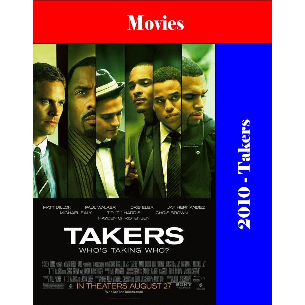 Jual DVD - Takers (2010) | Shopee Indonesia