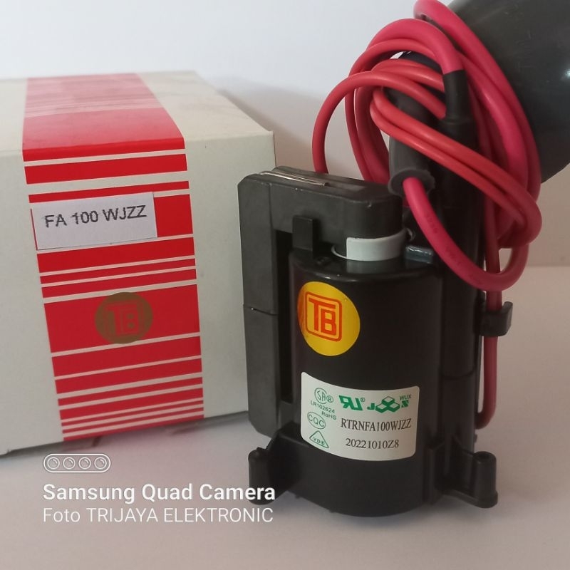 Jual FLYBACK - FBT TV SHARP RTRNFA100WJZZ FA 100WJ FA100WJ JF0501-38501 ...