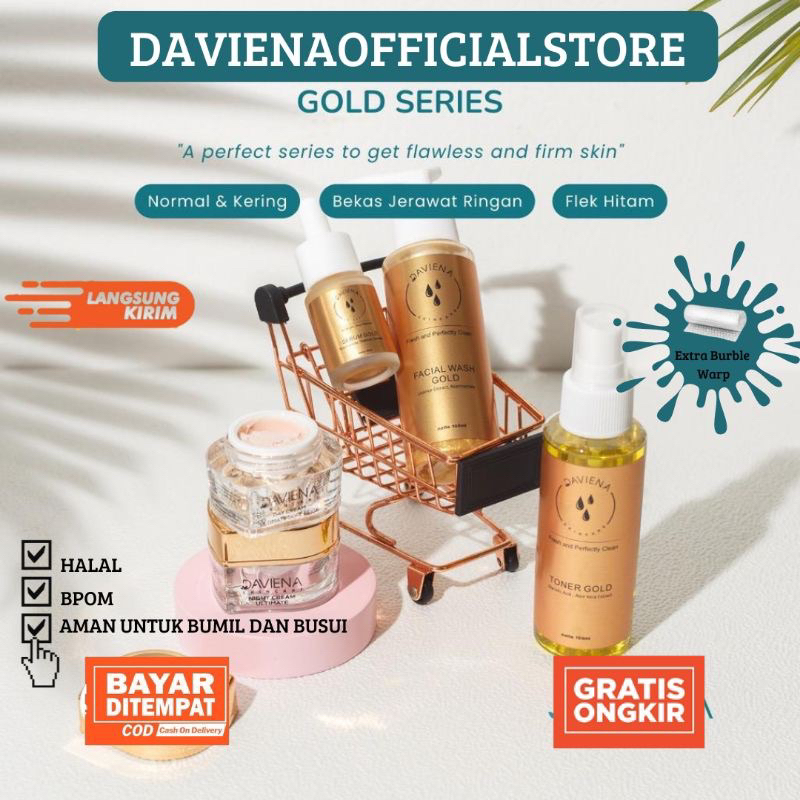 Jual DAVIENA SKINCARE GOLD SERIES | DISTRIBUTOR RESMI DAVIENA ORGINAL ...