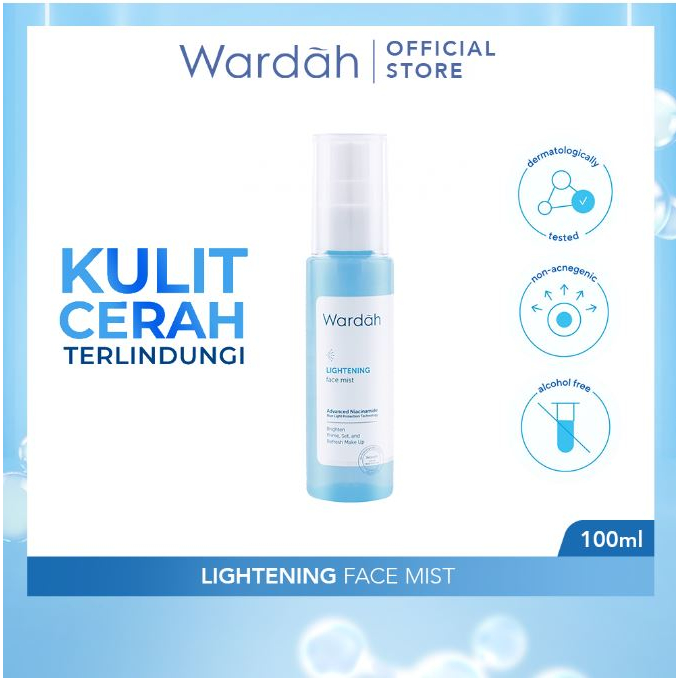 Jual WARDAH LIGHTENING FACE MIST 60 ML - FACE MIST 3-IN-1 DENGAN ...