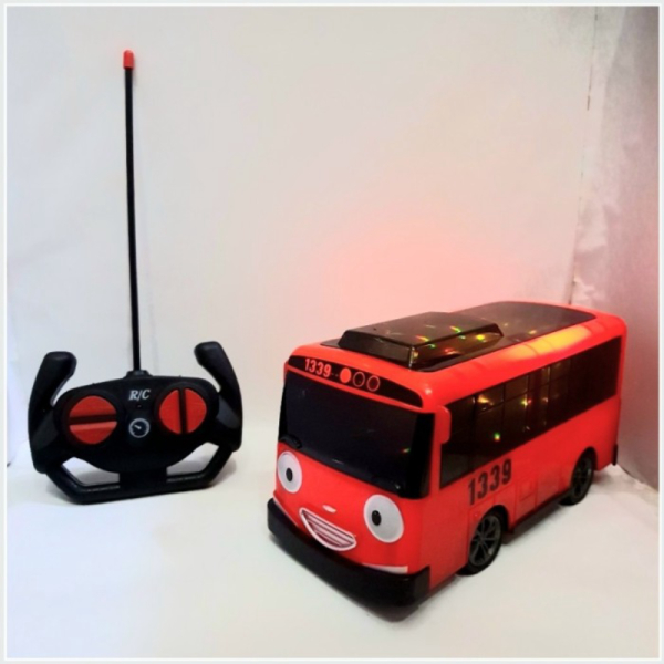 Jual Control Mobil Remote Bus Unik Merah Musik Limited Rc Tayo - Lampu | Shopee Indonesia