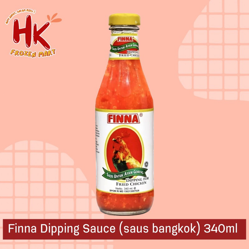 Jual Finna Dipping Sauce Saus Bangkok 340ml | sambal asam manis for ...