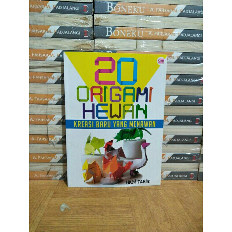Jual BUKU ORI - 20 ORIGAMI HEWAN KREASI BARU YANG MENAWAN | Shopee ...