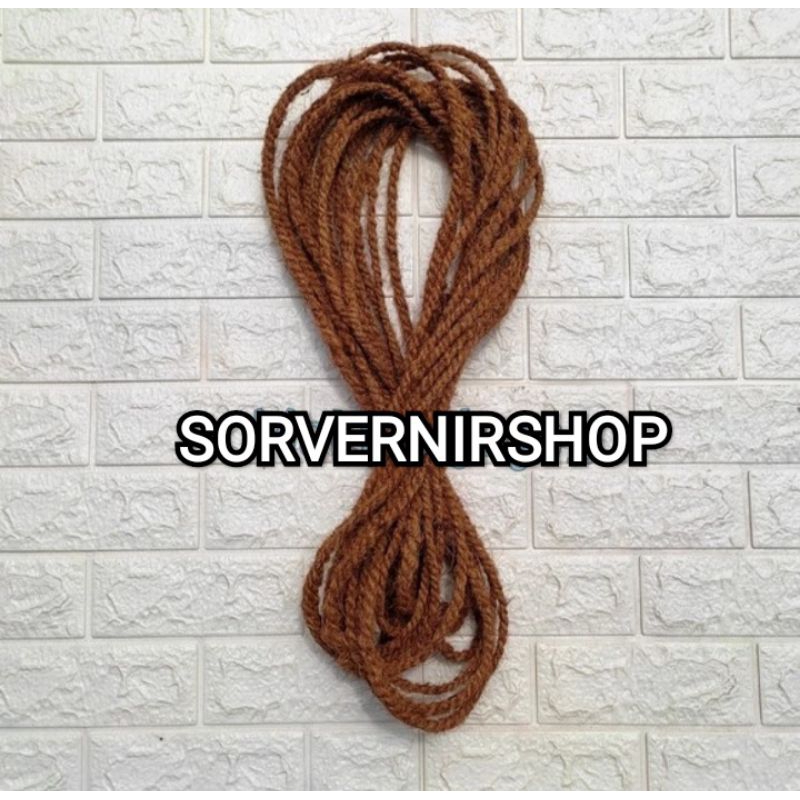 Jual Tali sabut kelapa besar 8mm panjang 20meter tali anggrek tali ...