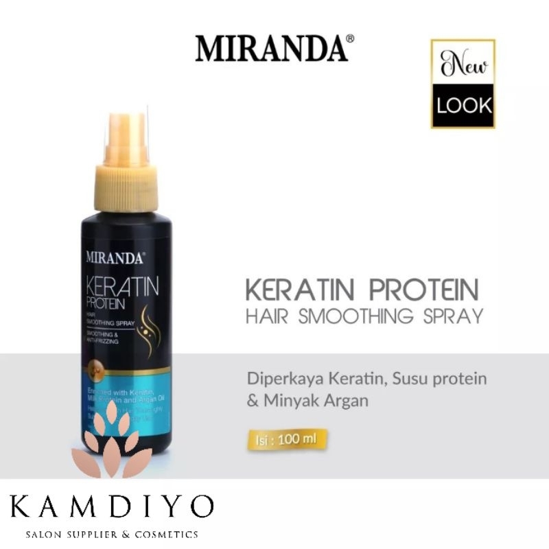 Jual Miranda Keratin Protein Series | Shampoo | Conditioner | Hair Mask ...