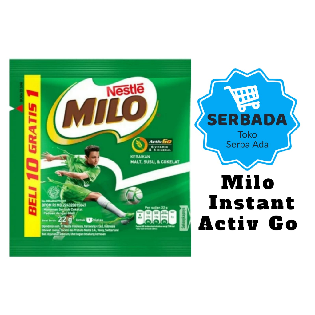 Jual nestle milo active go kemasan sachet | Shopee Indonesia