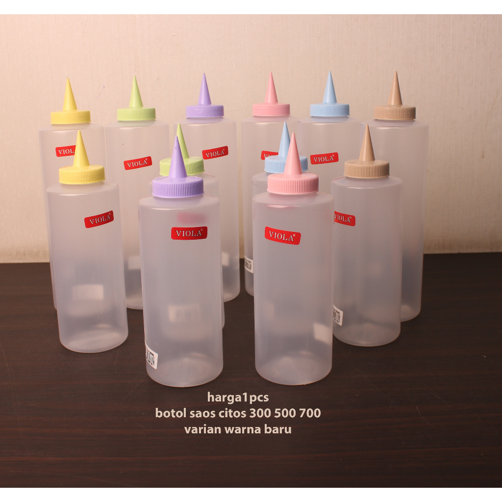Jual Botol Saos / Mayones Viola Citos 300 - 400 - 500 - 600 - 700ml ...
